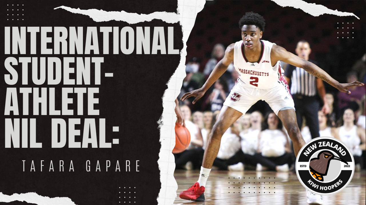 Tafara Gapare made history with a five-figure NIL deal